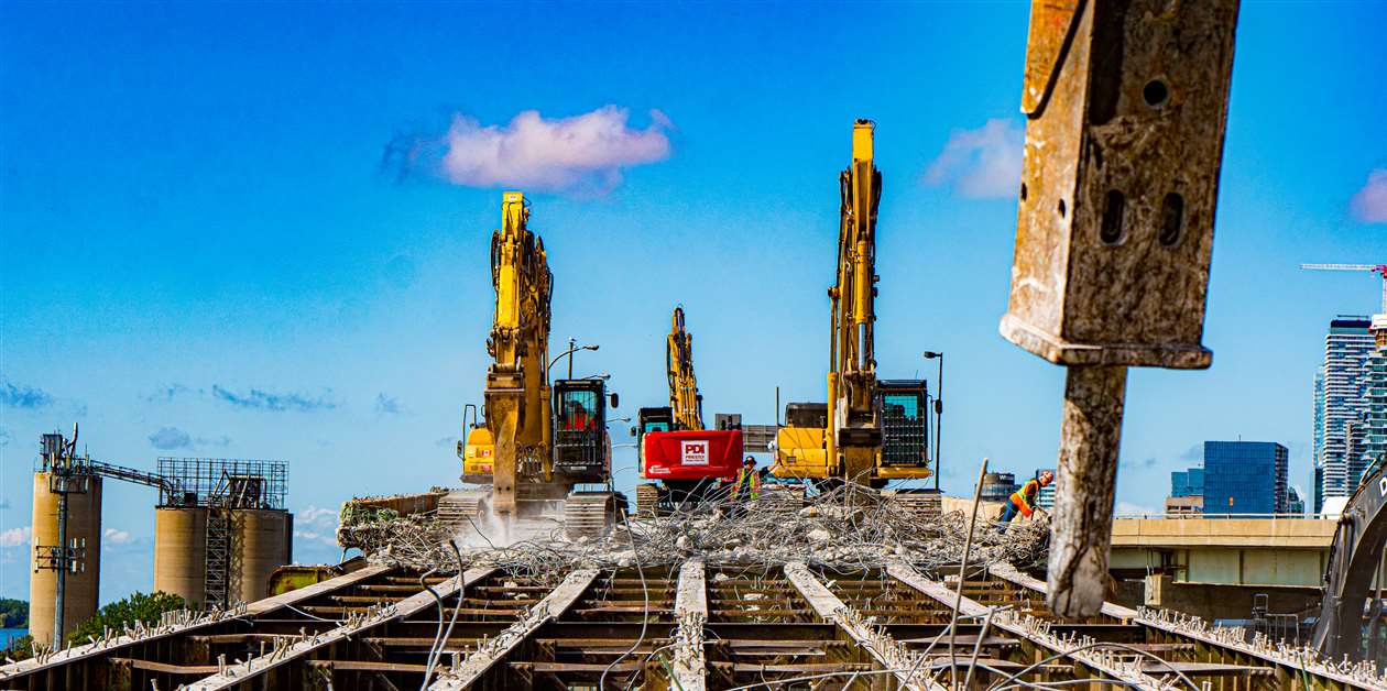 Priestly Demolition’s winning Civils Demolition entry - Demolition ...