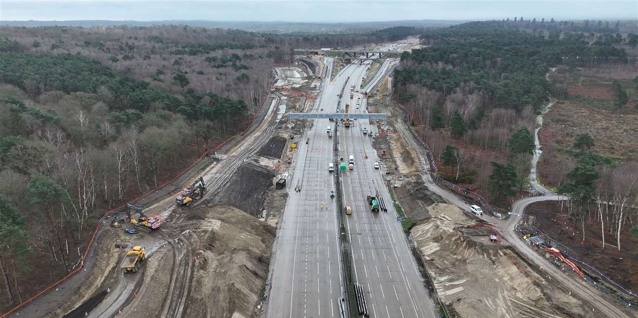 VIDEO: Tru7 reveals behind-the-scenes footage of M25 bridge demolition ...