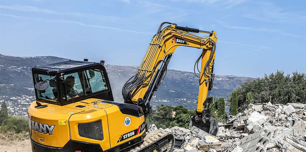 Sany Europe launches Stage V excavator - Demolition & Recycling ...