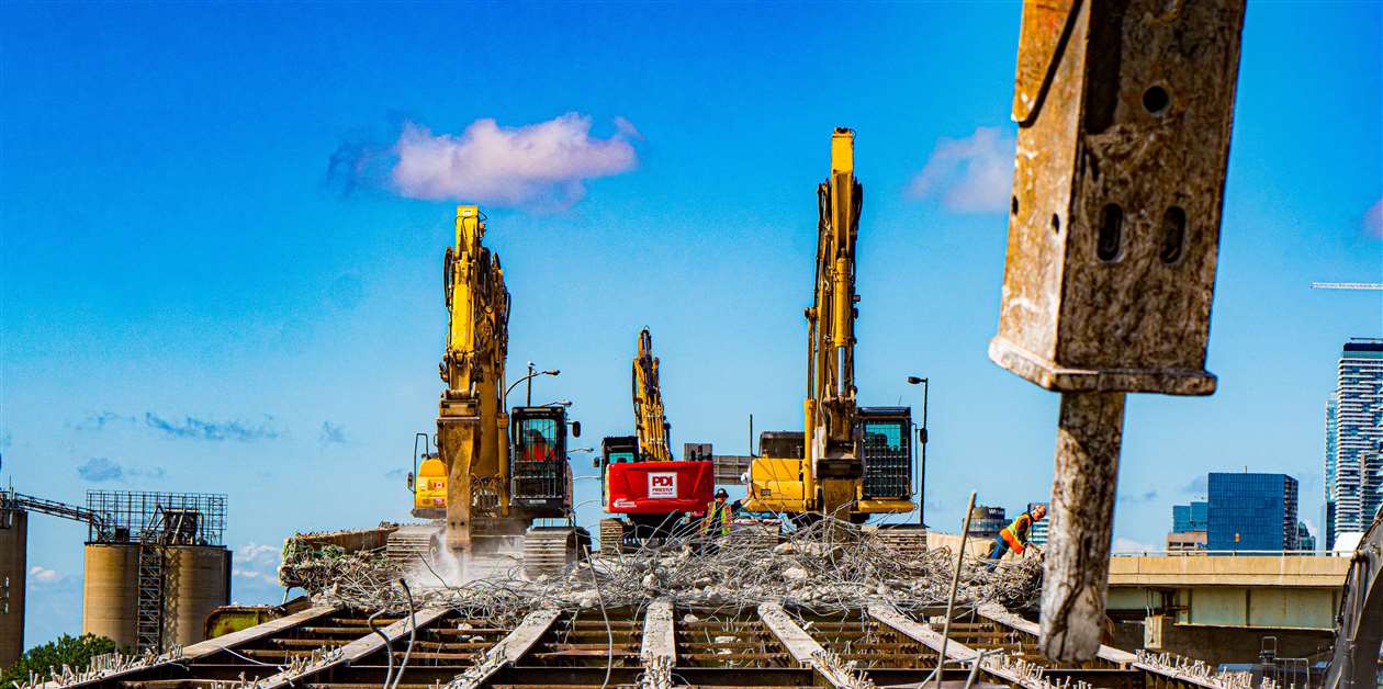 Priestly Demolition’s winning Civils Demolition entry - Demolition ...