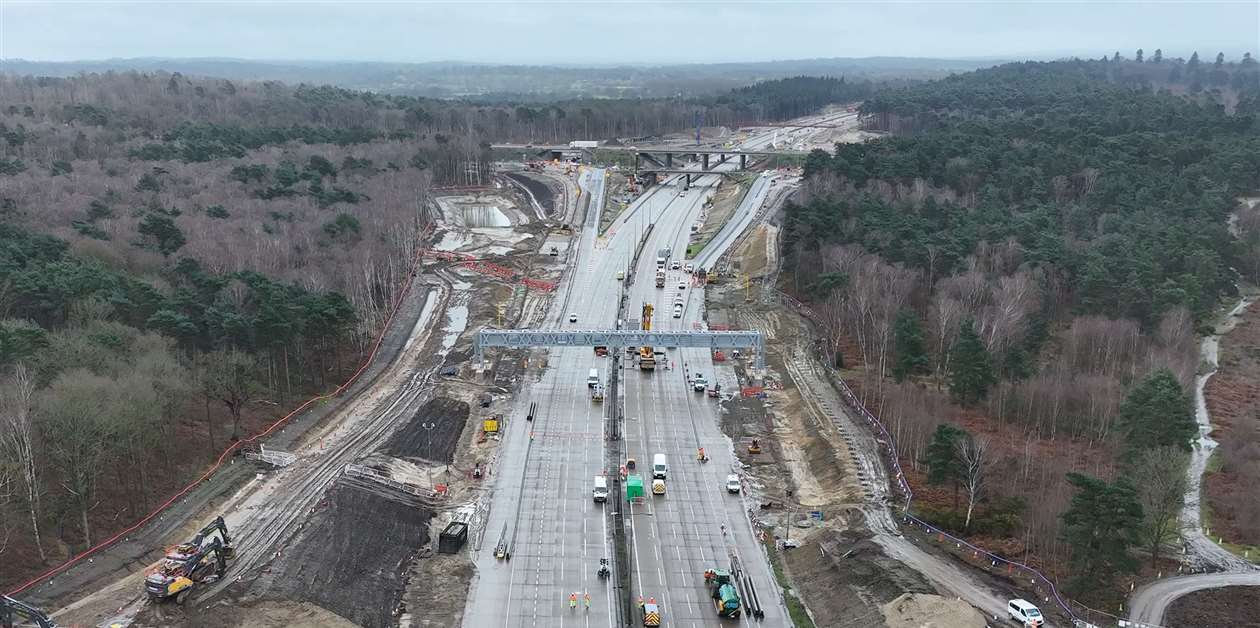 VIDEO: Tru7 reveals behind-the-scenes footage of M25 bridge demolition ...